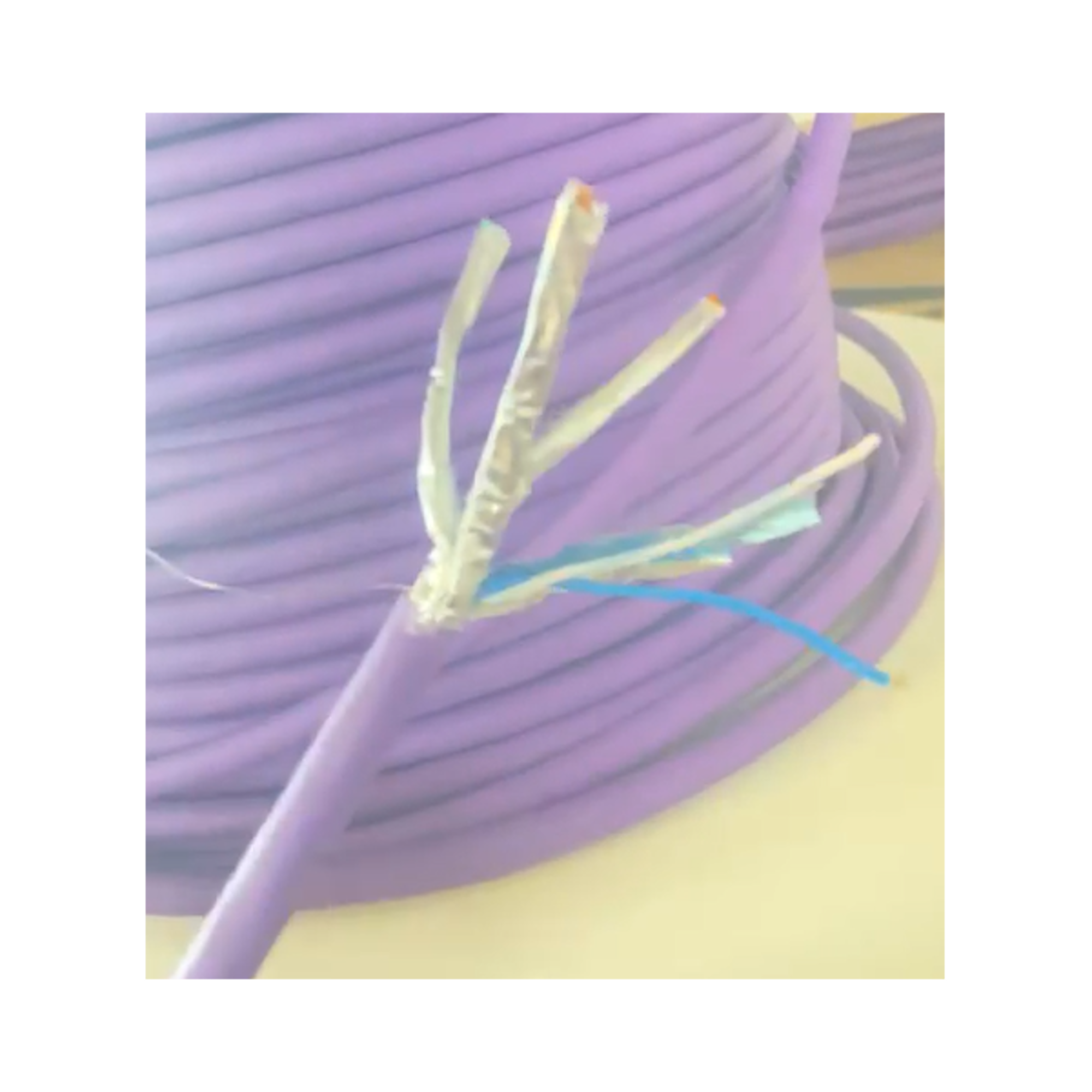 ROLLO CABLE CAT 6A FTP STP DOBLE PANTALLA ALUMINIO 10 GIGAS | TYNET SRL